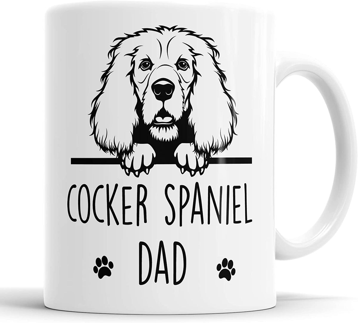 Cocker Spaniel Dad Mug– Faithful Prints UK