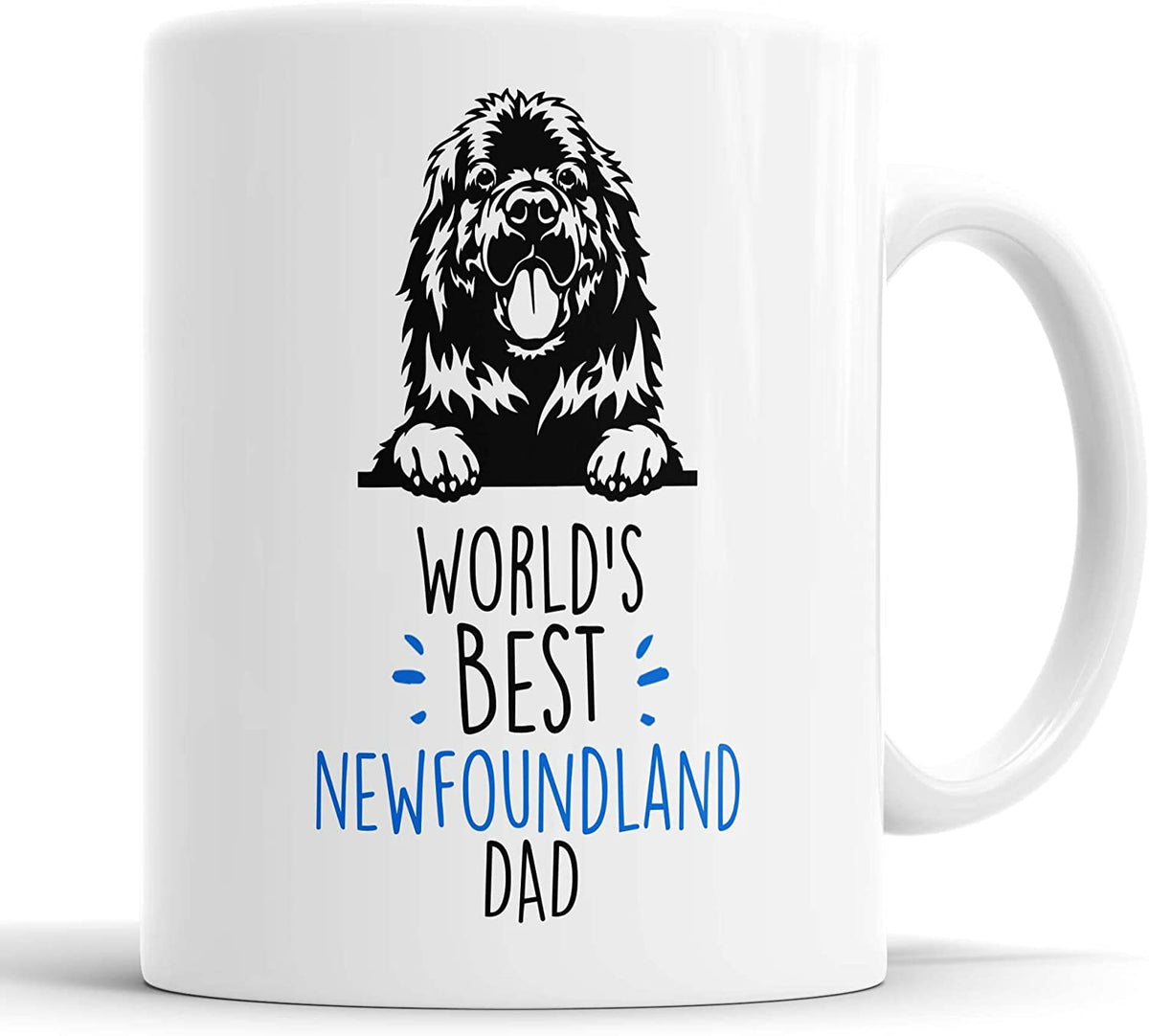 World's Best Newfoundland Dad Mug– Faithful Prints UK