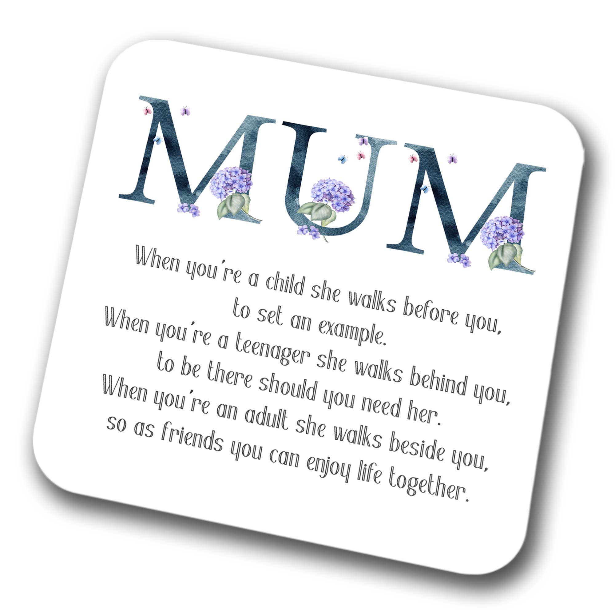 Mother's Day Poem Coaster– Faithful Prints UK
